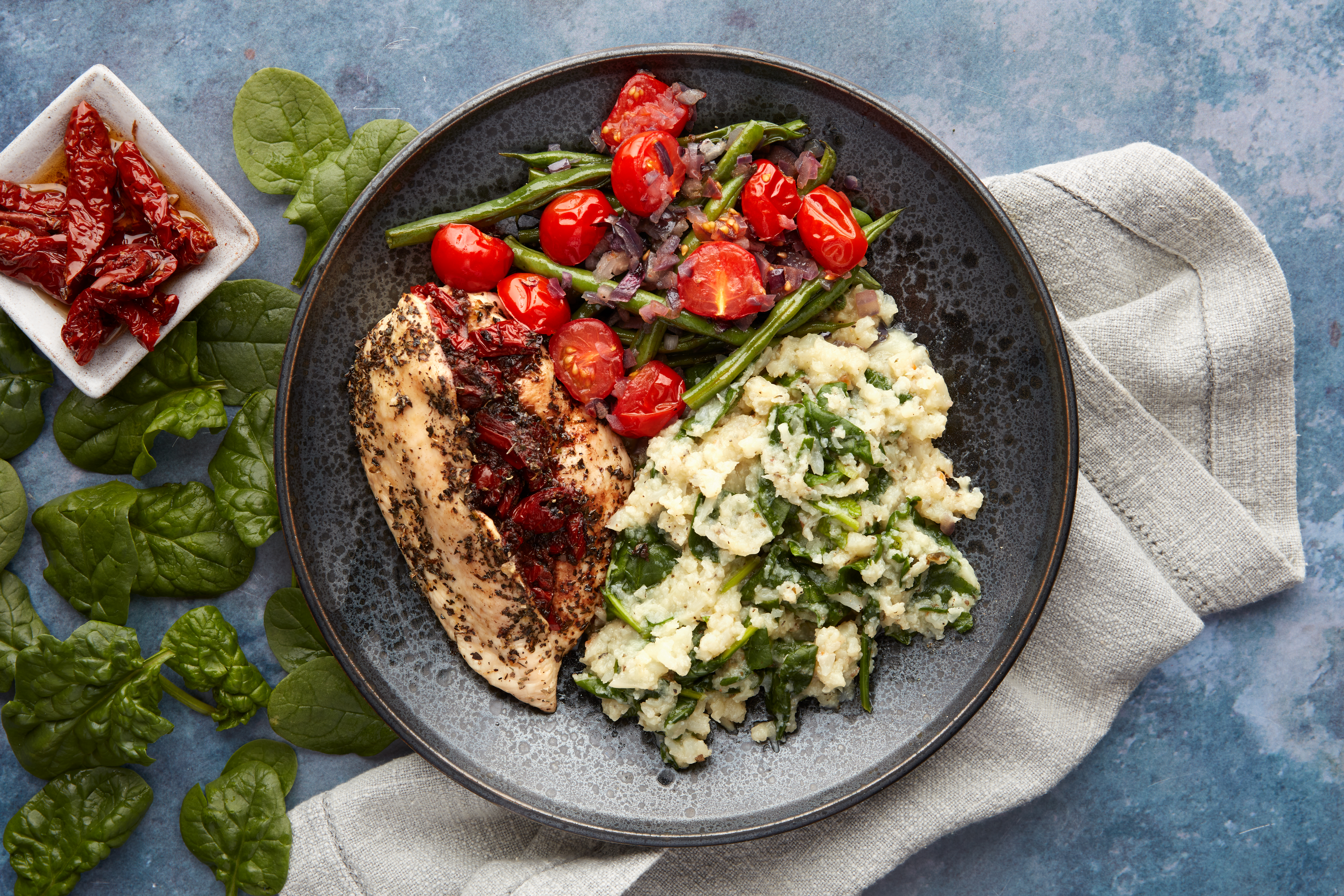 Stuffed Chicken with Olive Tapenade & Sundried Tomatoes